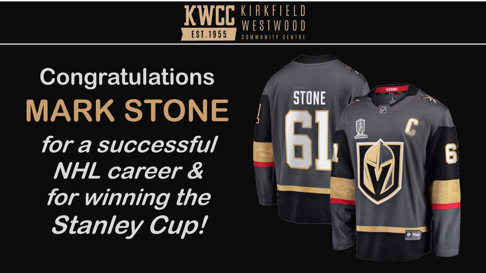 Keith Bodley Ice Information – Kirkfield Westwood Community Centre